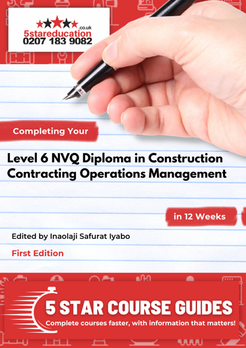 Completing Your Level 6 Diploma in Construction Contracting Operations ...
